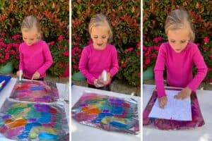 Coloring Page Foil Prints - Friends Art Lab