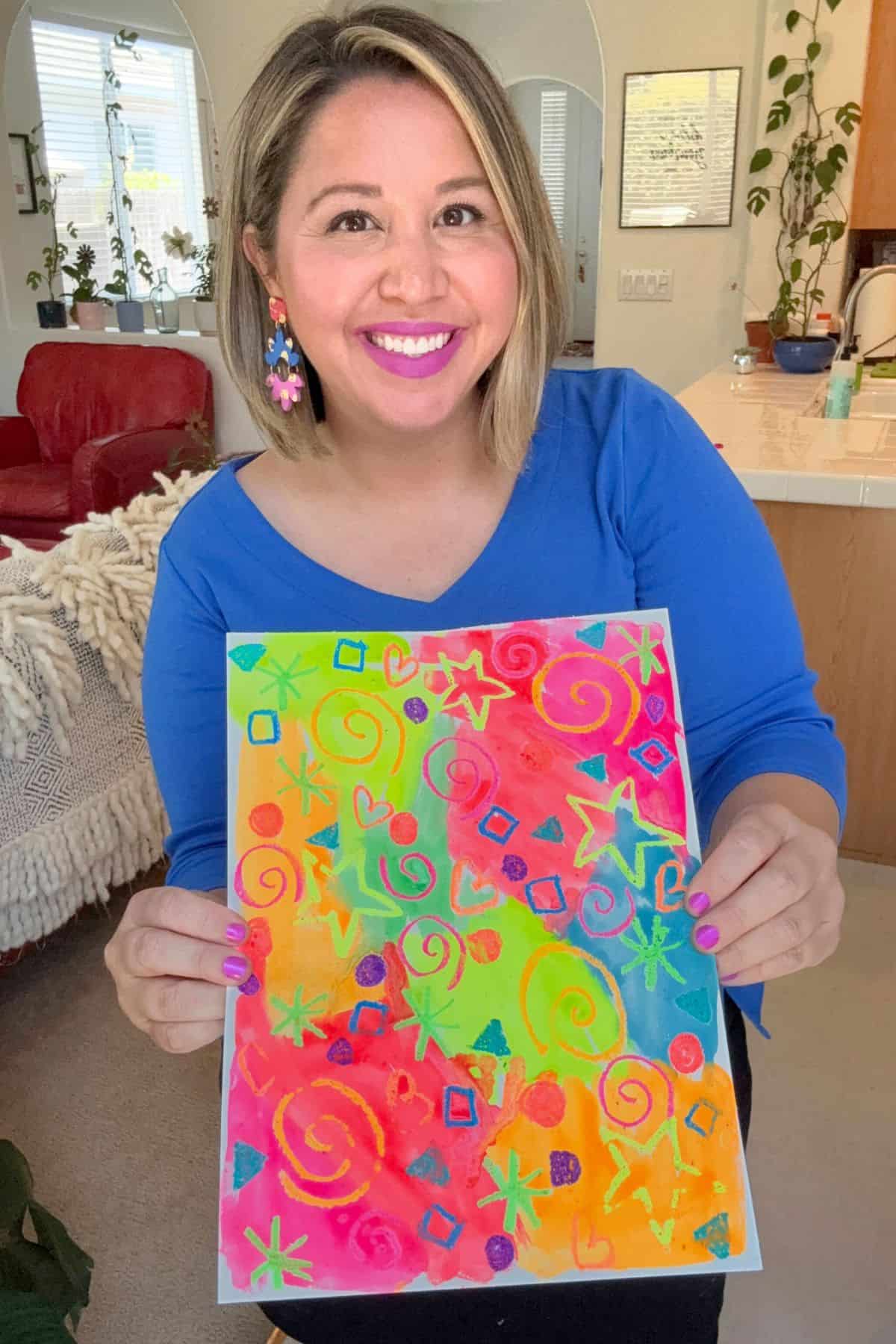 Bright & Bold Neon Art for Kids - Friends Art Lab