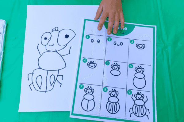 How to Draw Insects - Preschool Drawing Activity - Friends Art Lab