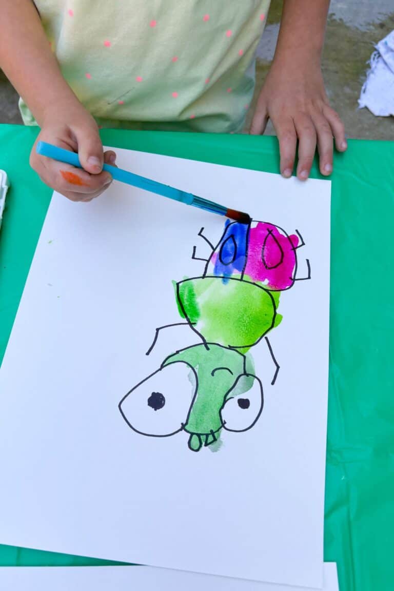 How to Draw Insects - Preschool Drawing Activity - Friends Art Lab