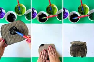 Halloween Printmaking Witch Cauldrons - Friends Art Lab