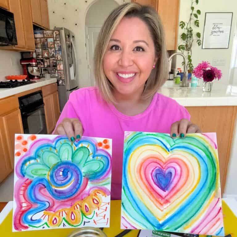 How to Use Watercolor Crayons with Kids - Friends Art Lab