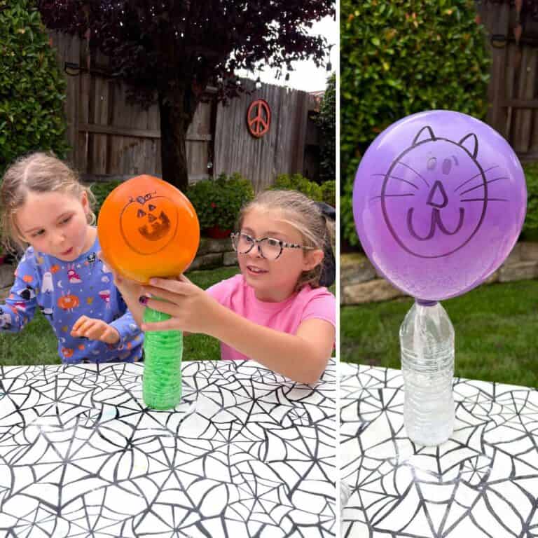 Balloon Halloween Science Activity - Friends Art Lab