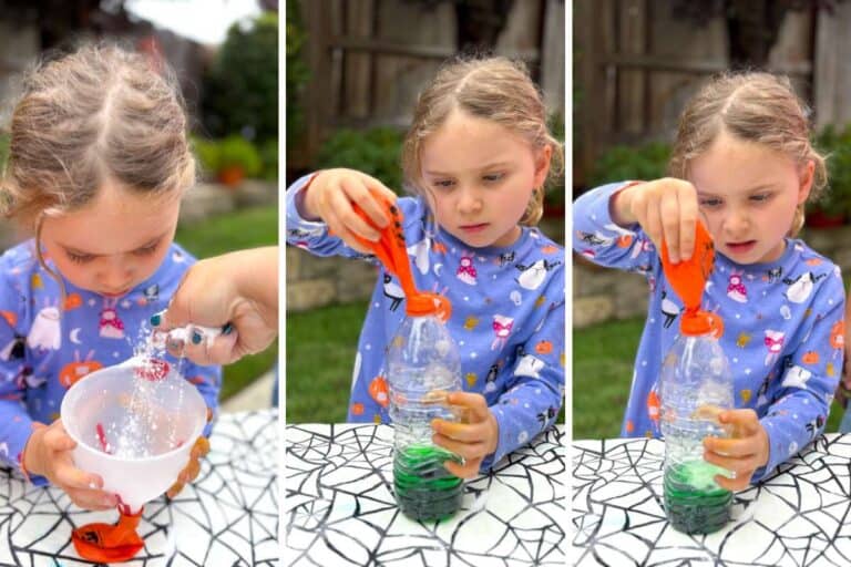 Balloon Halloween Science Activity - Friends Art Lab