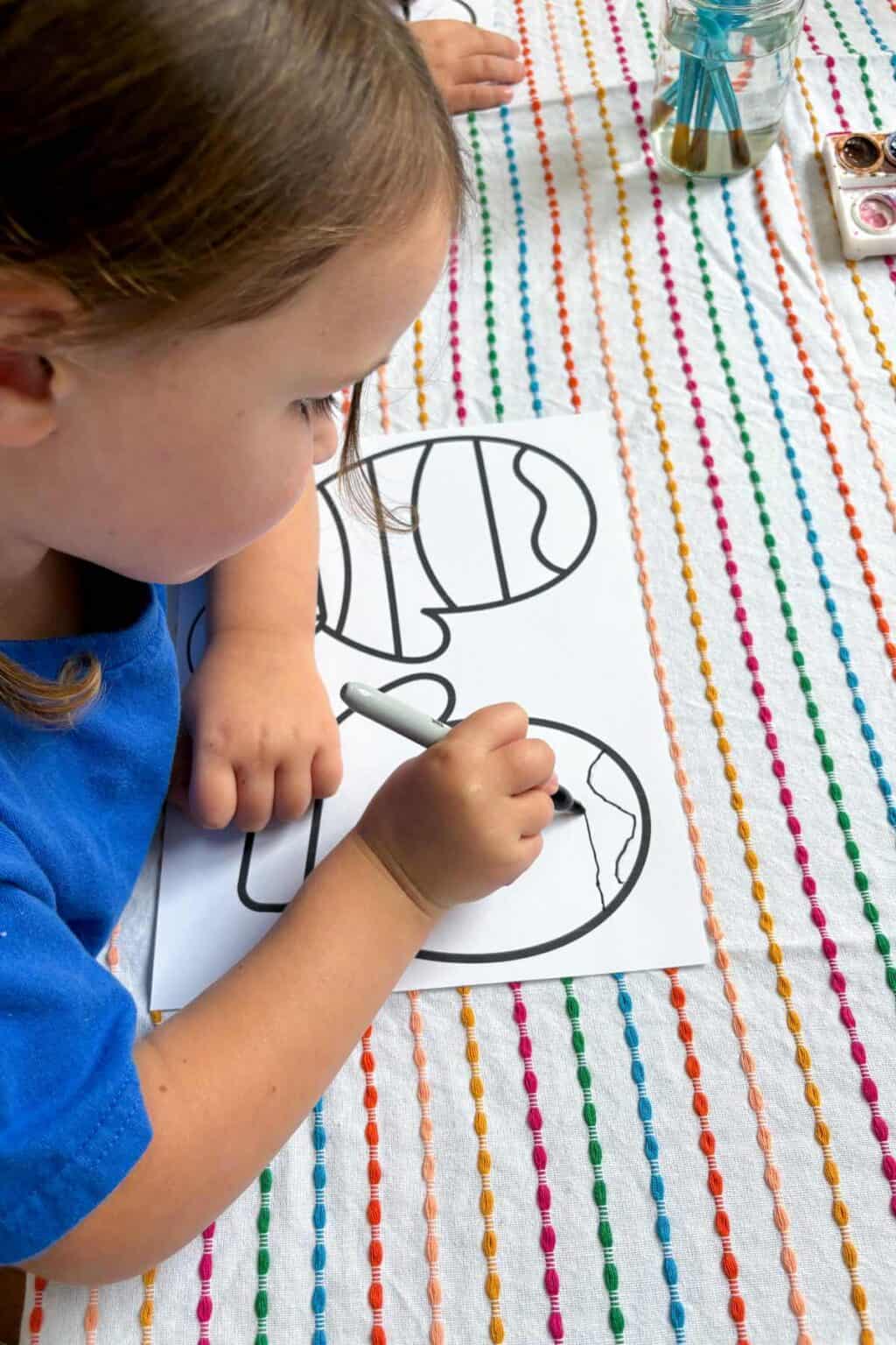 Free Mitten Matching Sheets for Preschoolers - Friends Art Lab