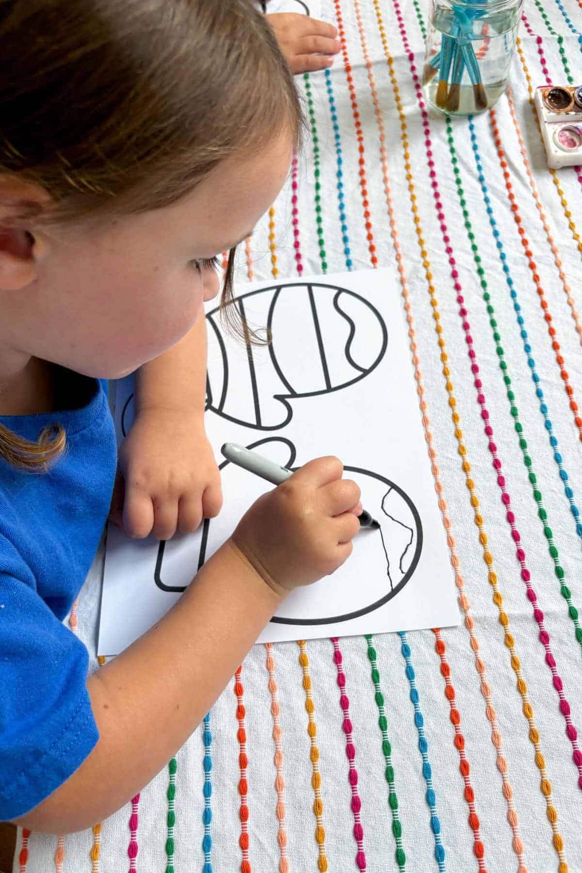 Free Mitten Matching Sheets for Preschoolers - Friends Art Lab