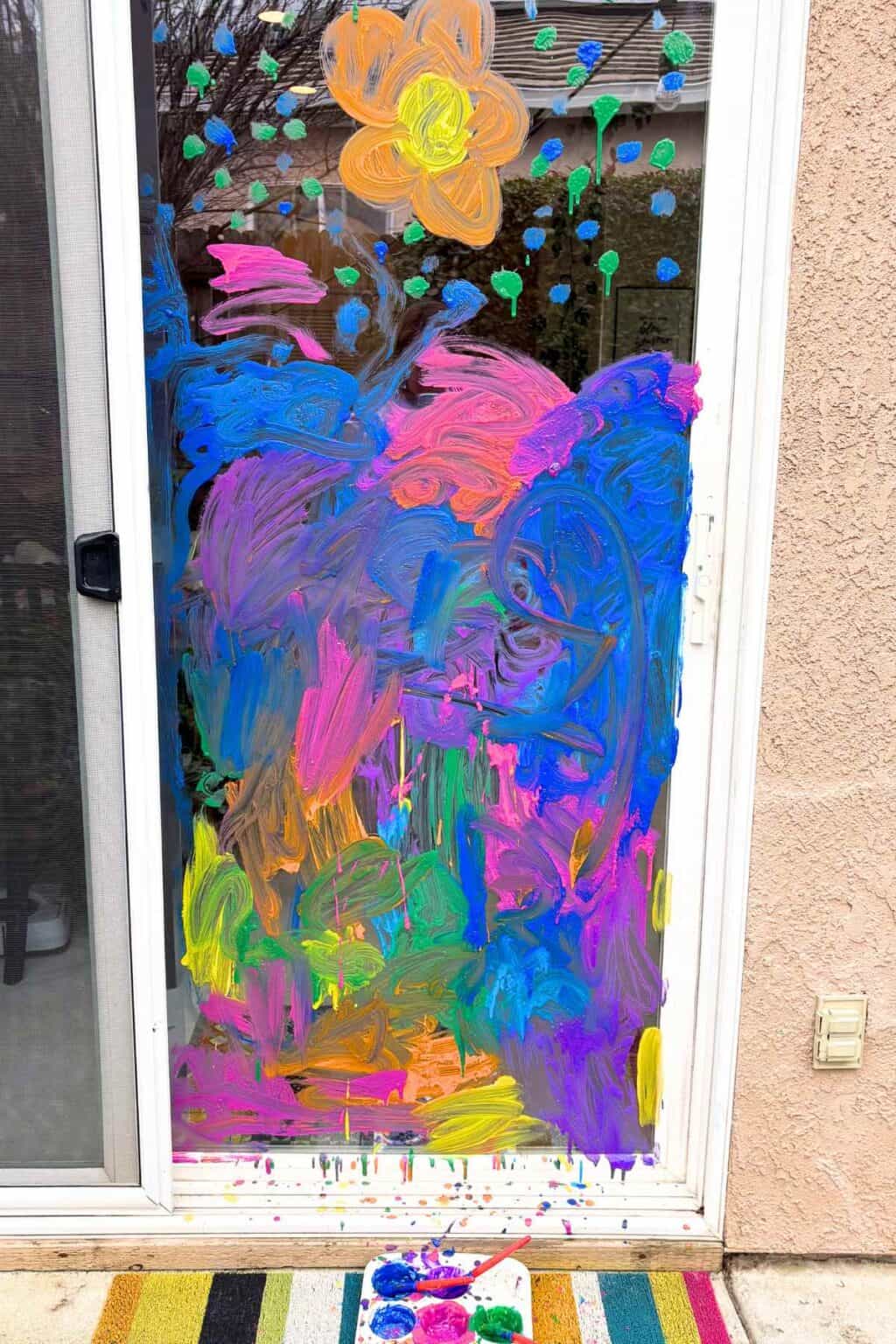 DIY Washable Window Paint Activity - Friends Art Lab