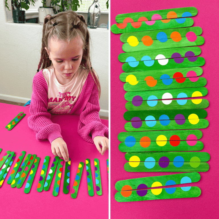 Popsicle Stick Puzzles - Friends Art Lab